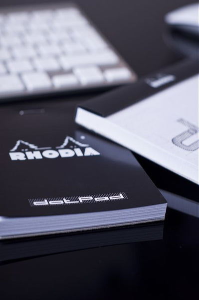 RHODIA Dot Pad N12 8.5x12cm Black #12559C – Cubeshops